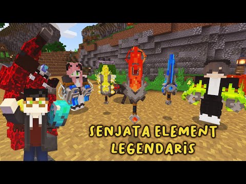MINECRAFT Tapi KITA BISA MENGGUNAKAN SENJATA MAGIC ELEMENT YANG OVERPOWER PARAHHHHH!!