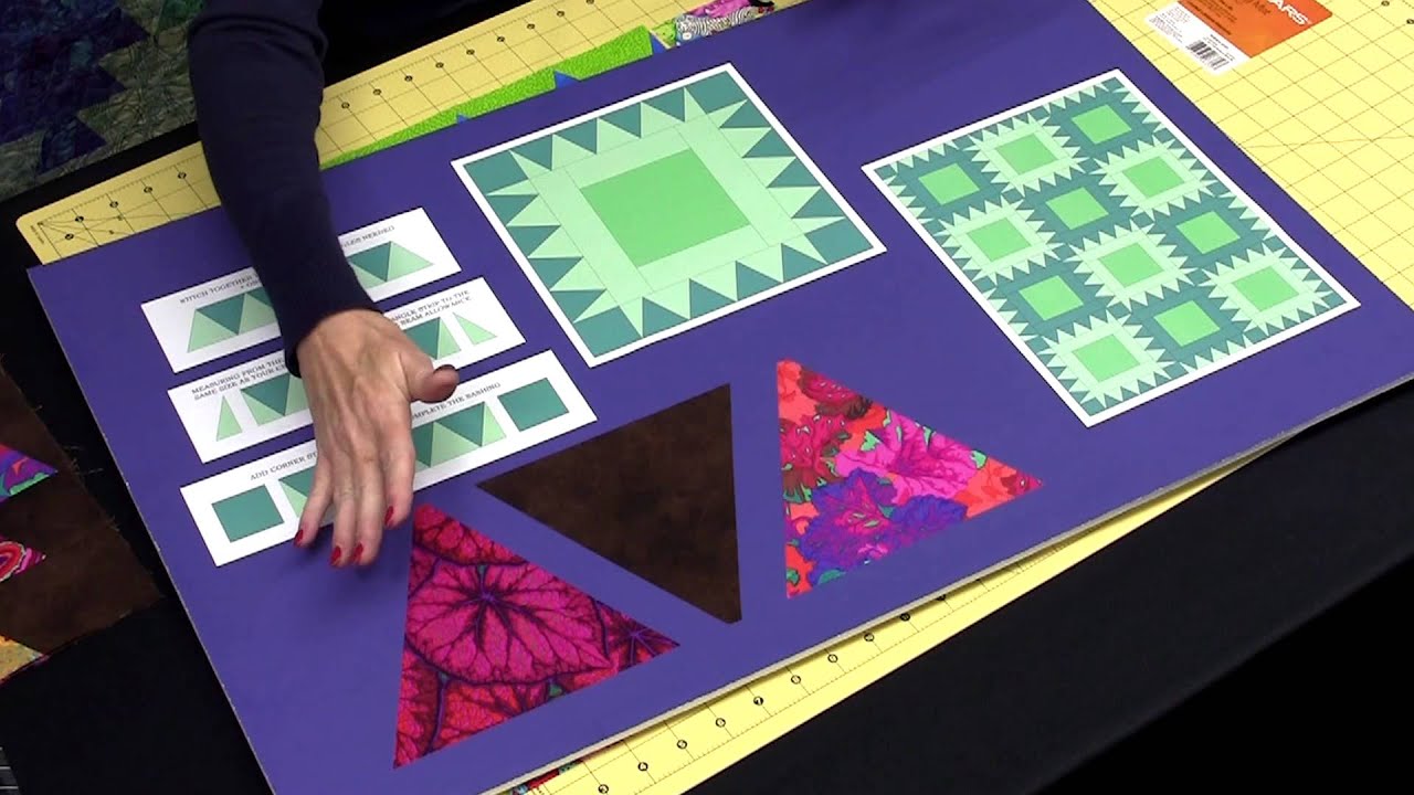 Creative Grids® Triangle in a Square - CGRTMT2 - YouTube