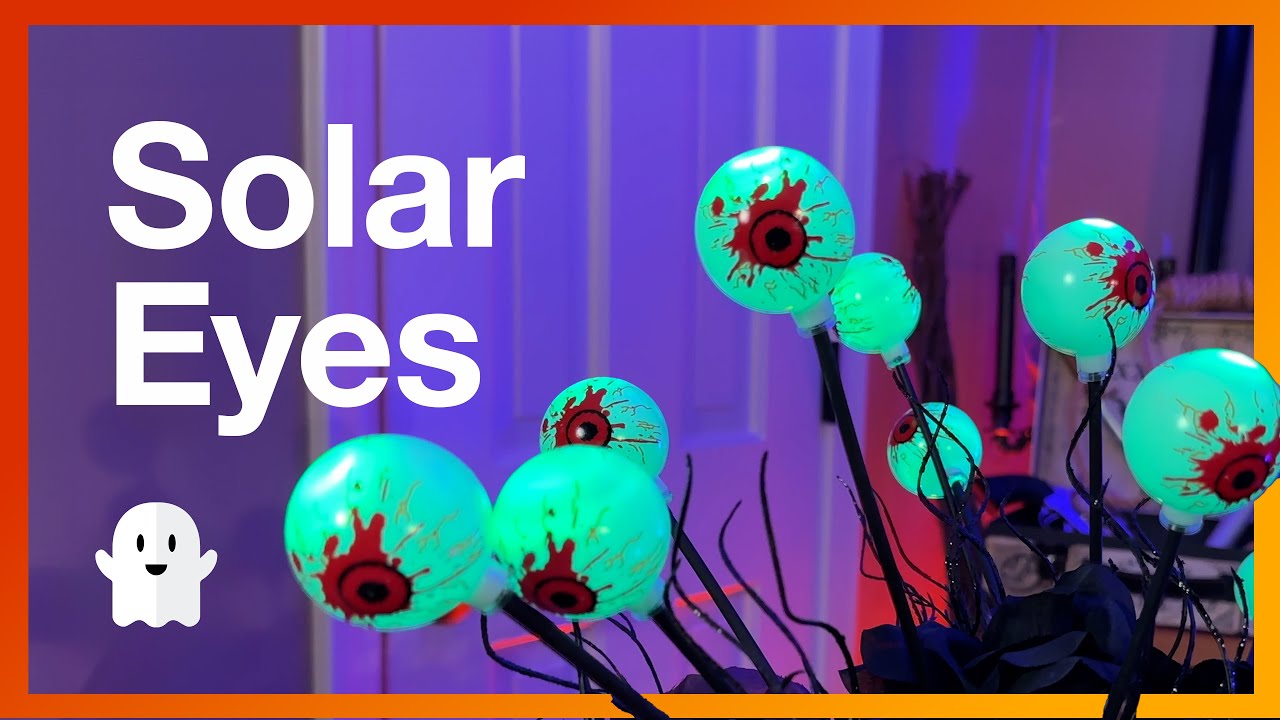 Solar Eyes - Halloween Prop Unboxing & Review - From ThingWing - YouTube