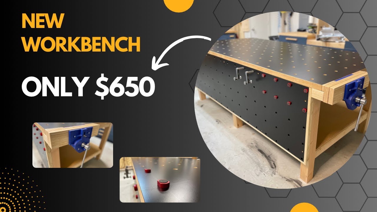 Awesome Workbench and Assembly Table!!! - YouTube