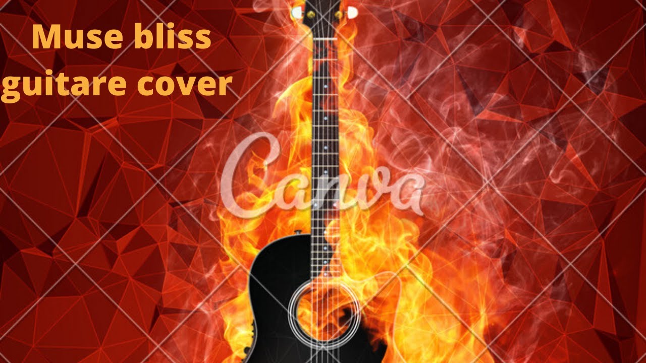 Muse bliss guitare cover - YouTube