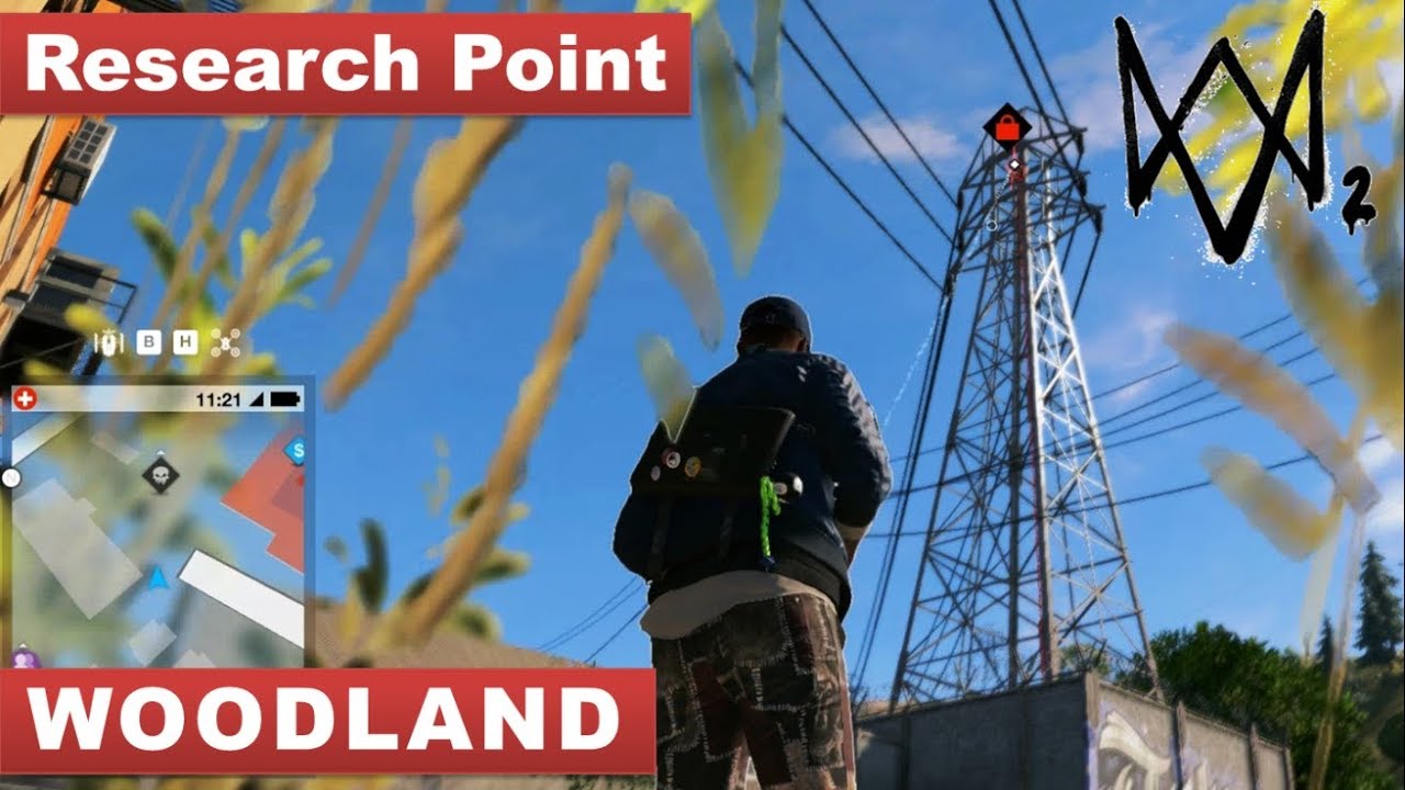 Watch Dogs 2 - Research Point / Woodland, Oakland (on top of ...