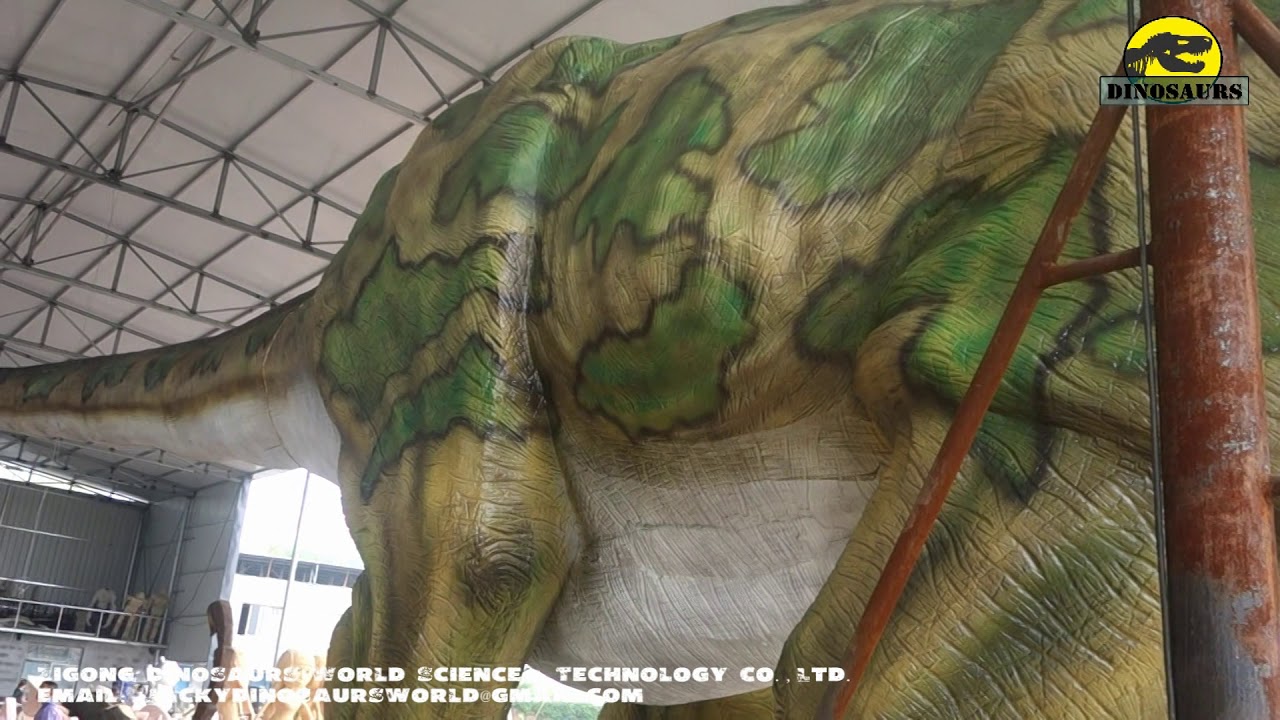 Animatronic Dinosaur | 20m High Histriasaurus Made for Croatia Customer ...