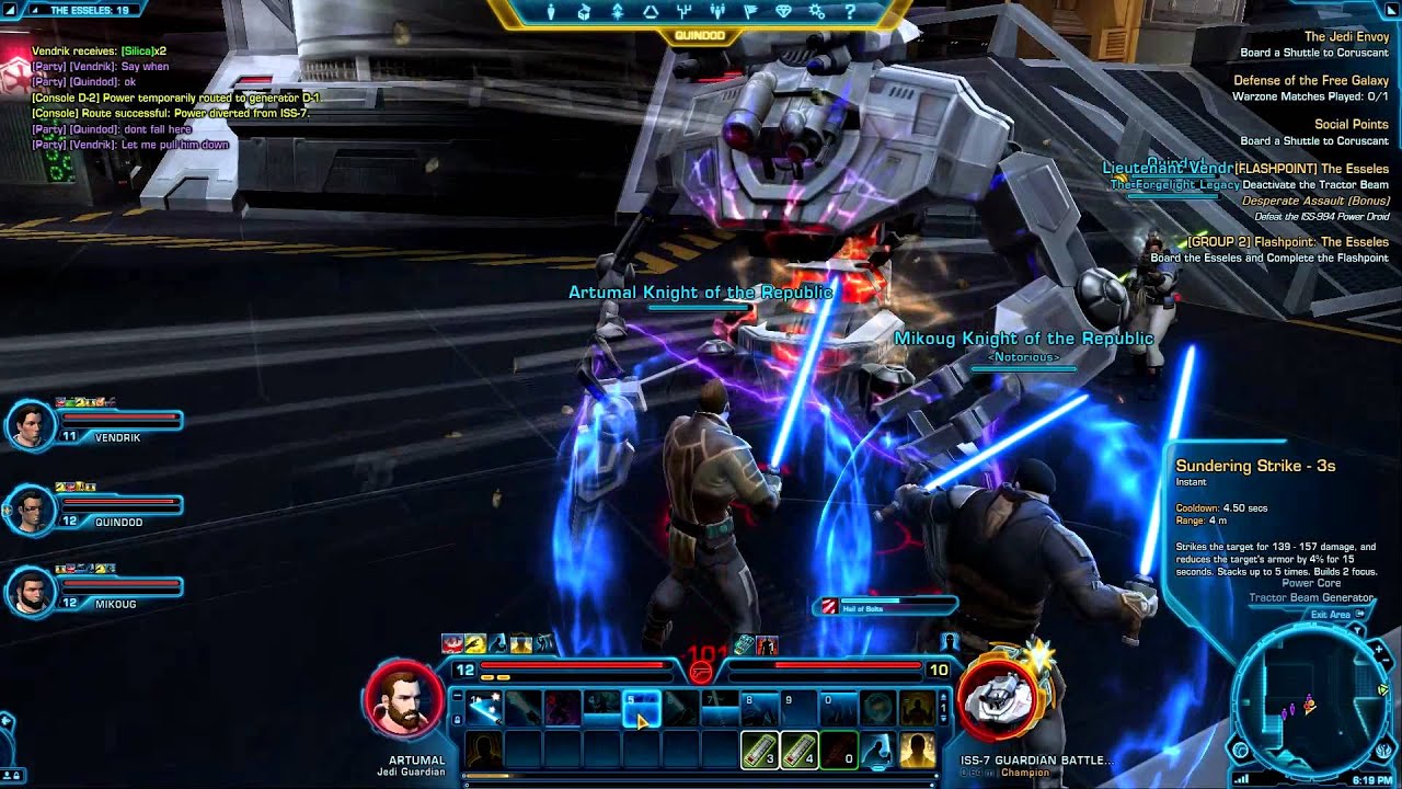 Star Wars The Old Republic - Part 15 - Esseles Flashpoint Boss Fights ...