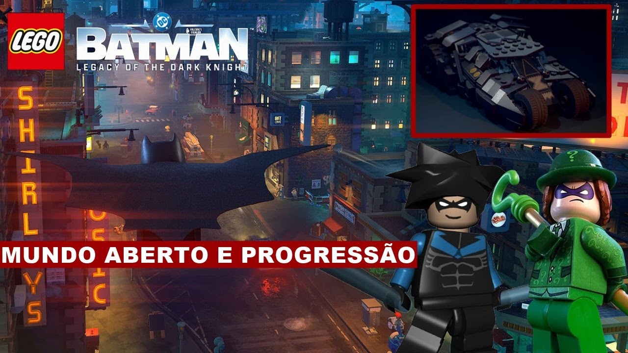 LEGO Batman Legacy of the Dark Knight - Coletaveis, Missões do Charada ...