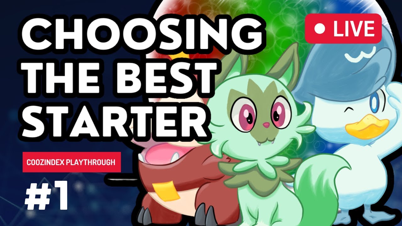 New Paldea Pokemon ONLY Playthrough! - Pokemon Scarlet & Violet Live ...