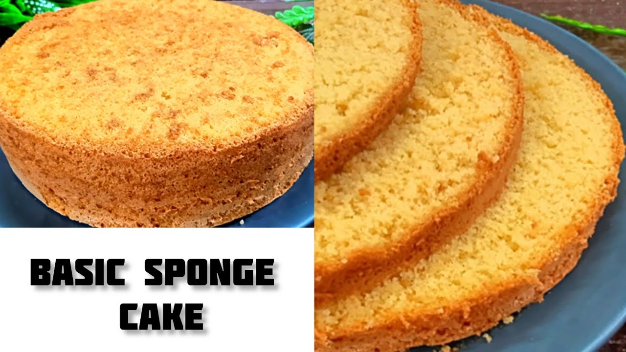 The Best Vanilla Cake |How To Make Vanilla Sponge Cake|Basic Sponge ...