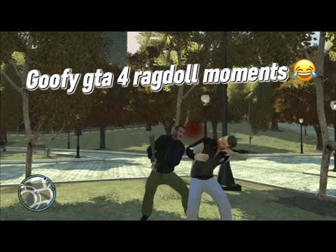 Goofy gta 4 ragdoll moments - YouTube