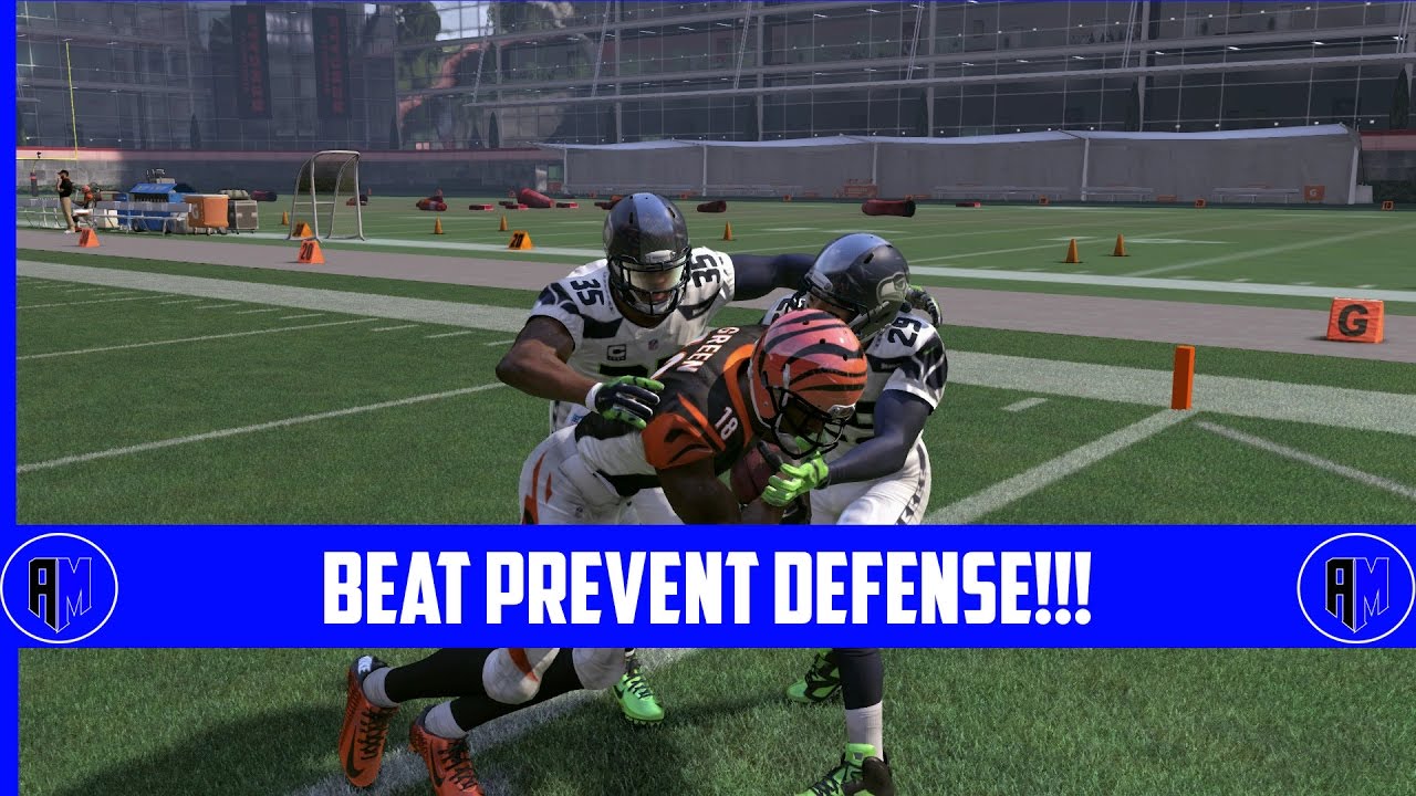 THE BEST WAY TO BEAT PREVENT DEFENSE IN MADDEN 17 - YouTube