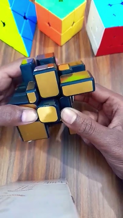 solve mirror cube in this problem in easy algorithm #youtubeshorts #shorts #cuber #cuber creaks ...