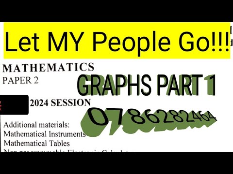 LET MY PEOPLE GO PART 1 ON GRAPHS,,,LISTEN AND TAKE NOTES 💥💥 ...