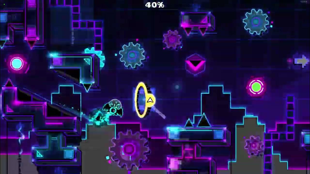 (easy demon) "Netrunner" 100% | Geometry Dash - YouTube