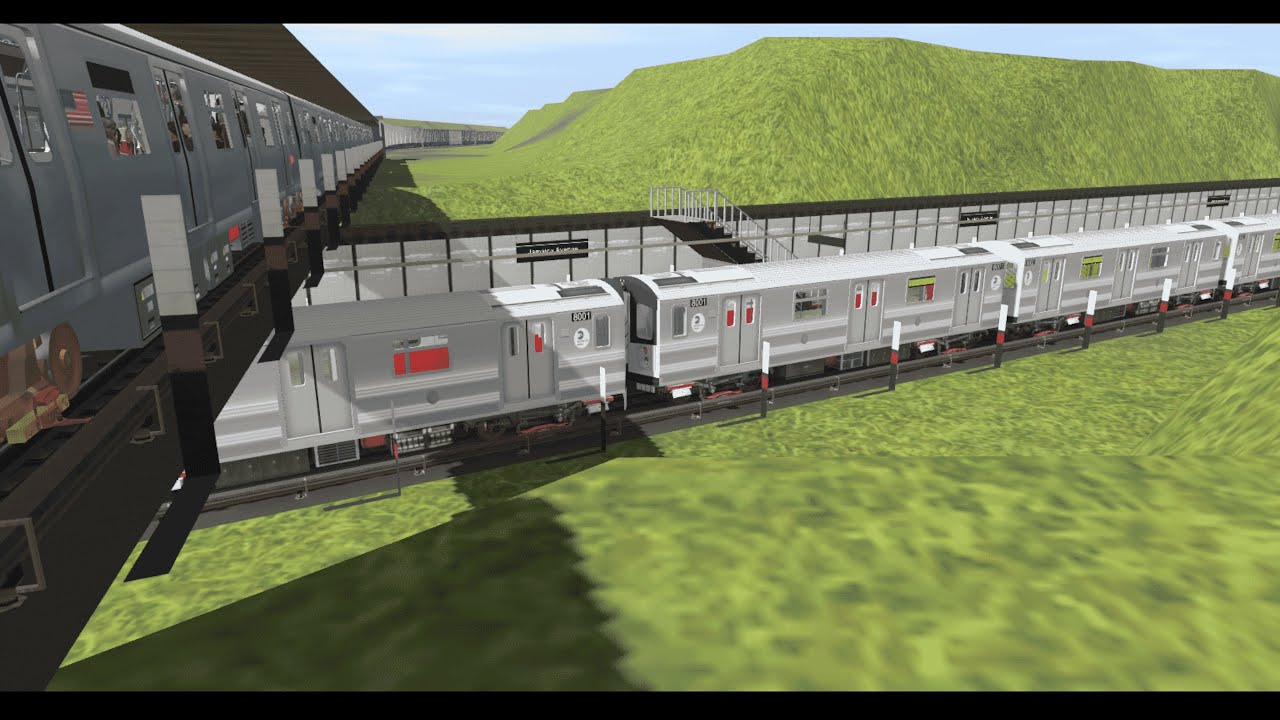 Trainz 2019: R110A (11) Train Ride (JFK Airport to University Heights ...