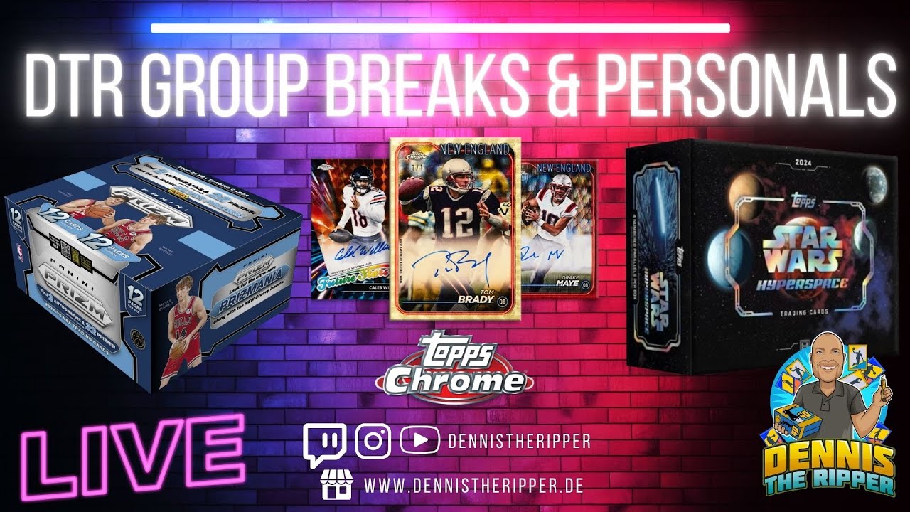 We pulled all Topps Chrome Rookie QB Autos!🤯DTR Group Breaks & Personals - YouTube