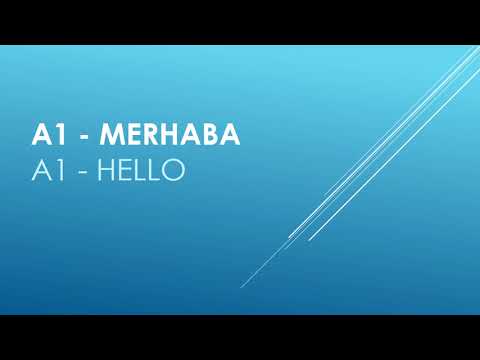 A1 Yeni İnsanlarla Tanışma - Meet with new people
