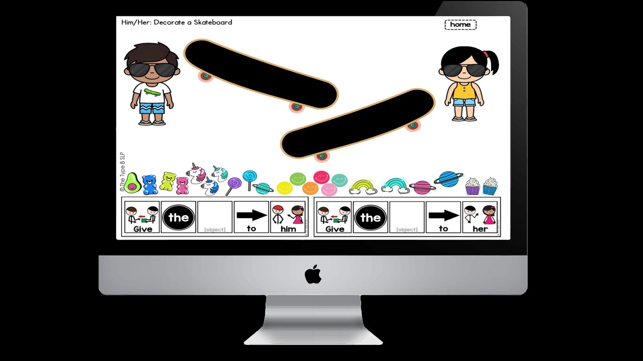 Boom Cards Spring and Summer Deck for Language: Speech Therapy - YouTube