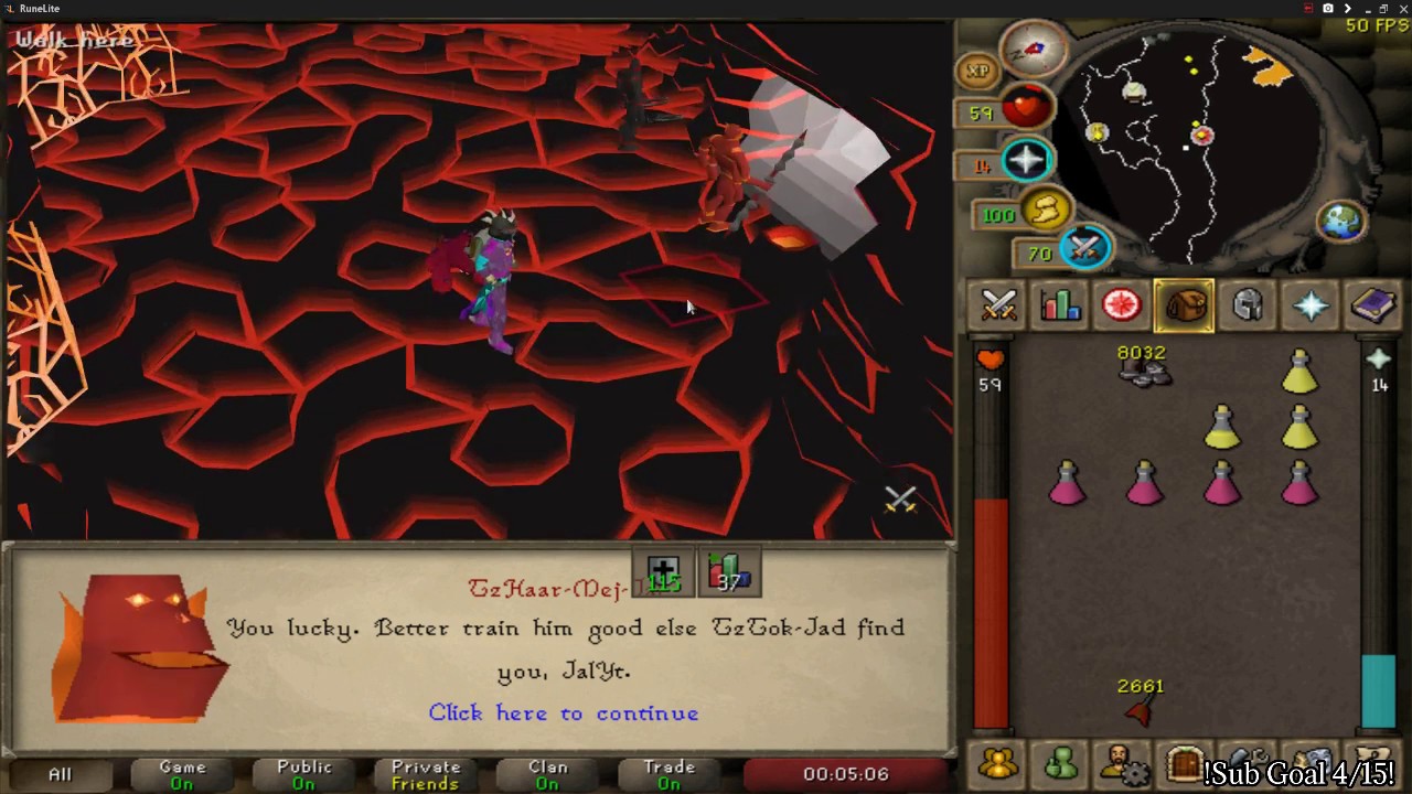 JAD FIGHT/4 KC PET!!!! (FIGHT CAVES) - YouTube