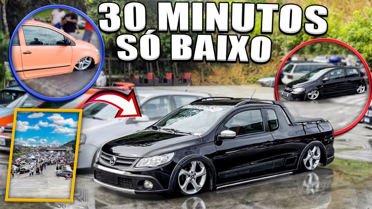 30 MINUTOS SÓ DE CARRO REBAIXADO *Bagged Friends* - YouTube
