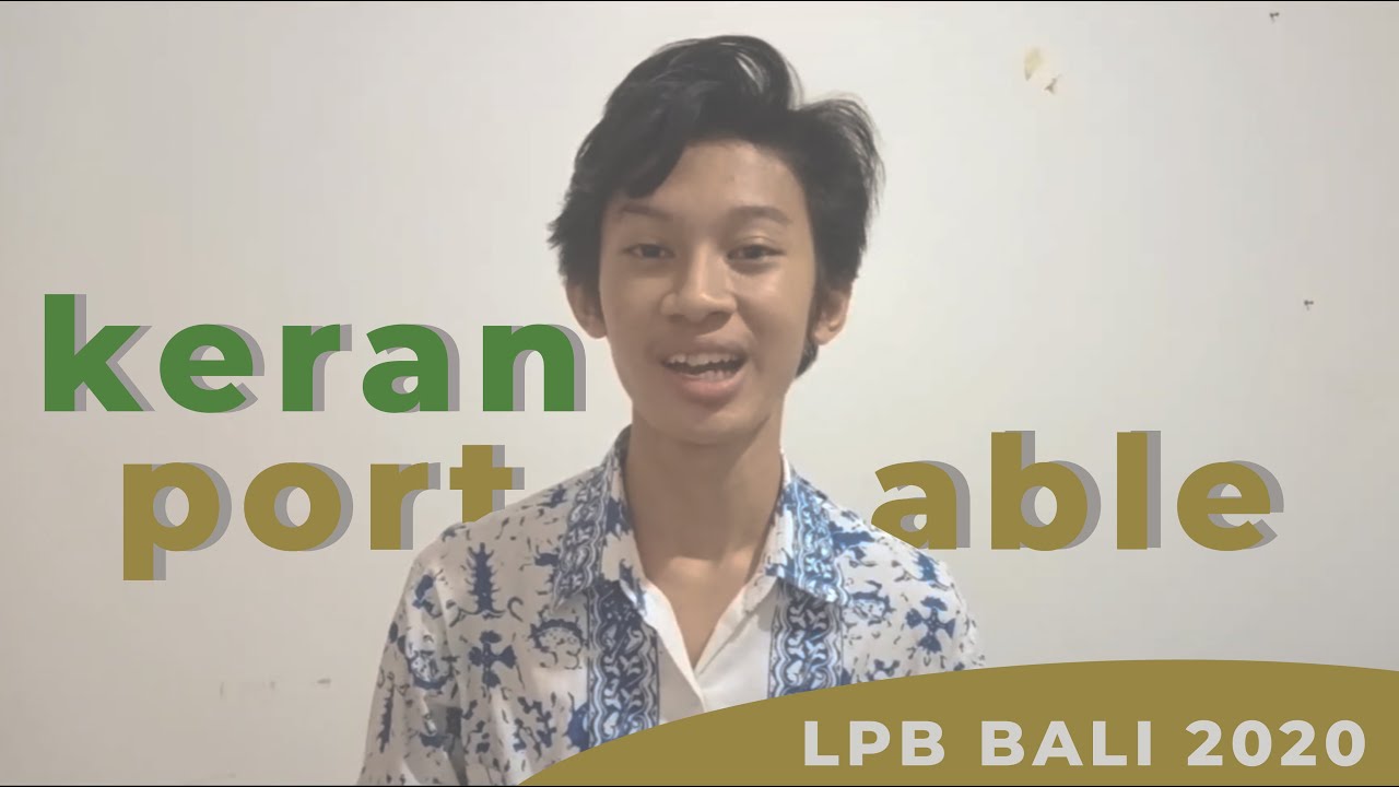 LPB BALI - Keran Portabel Berbasis IoT dengan Konsep Water Recycle ...