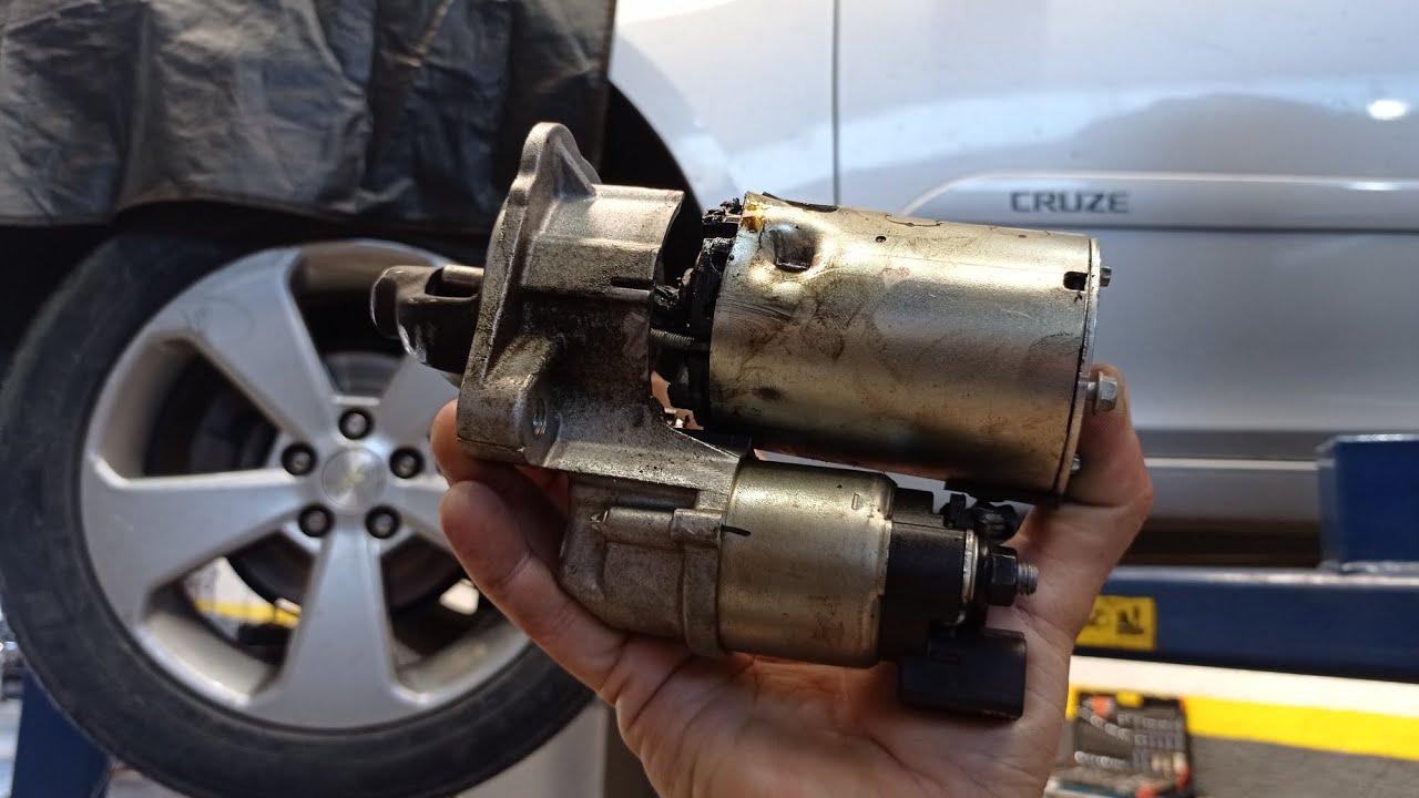 como testar motor de arranque sem tirar do carro - YouTube