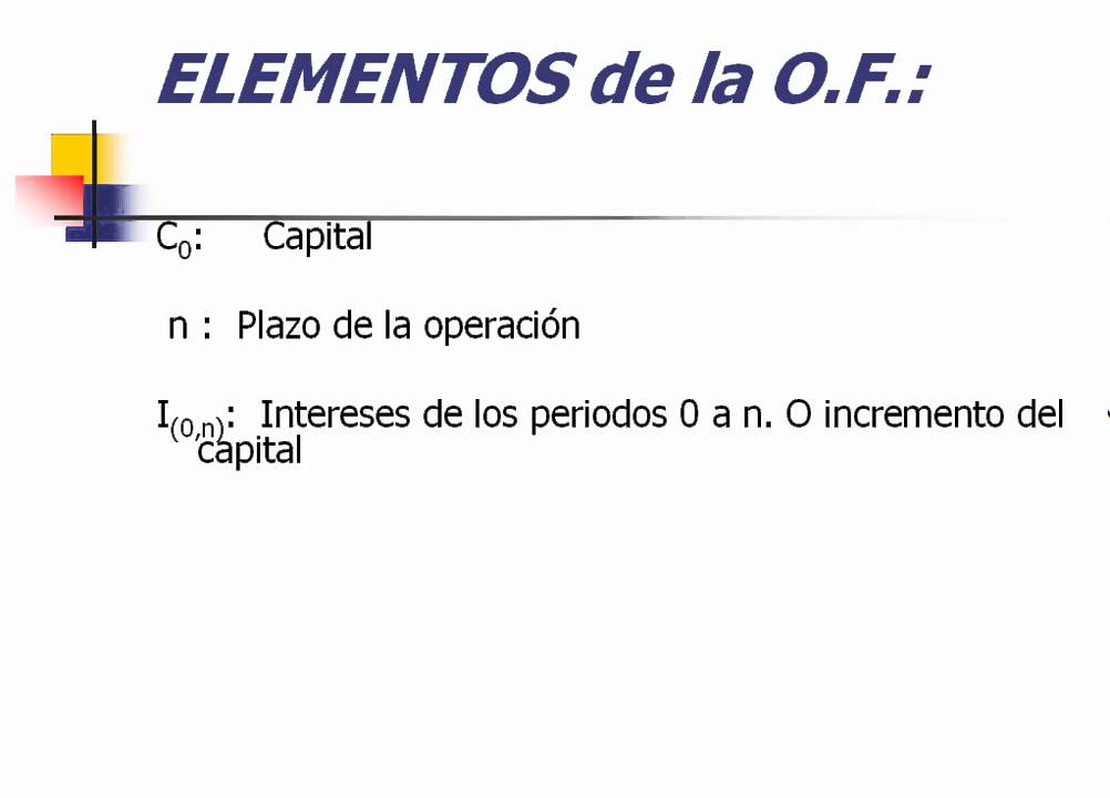 Elementos de la Operacion Financiera - YouTube