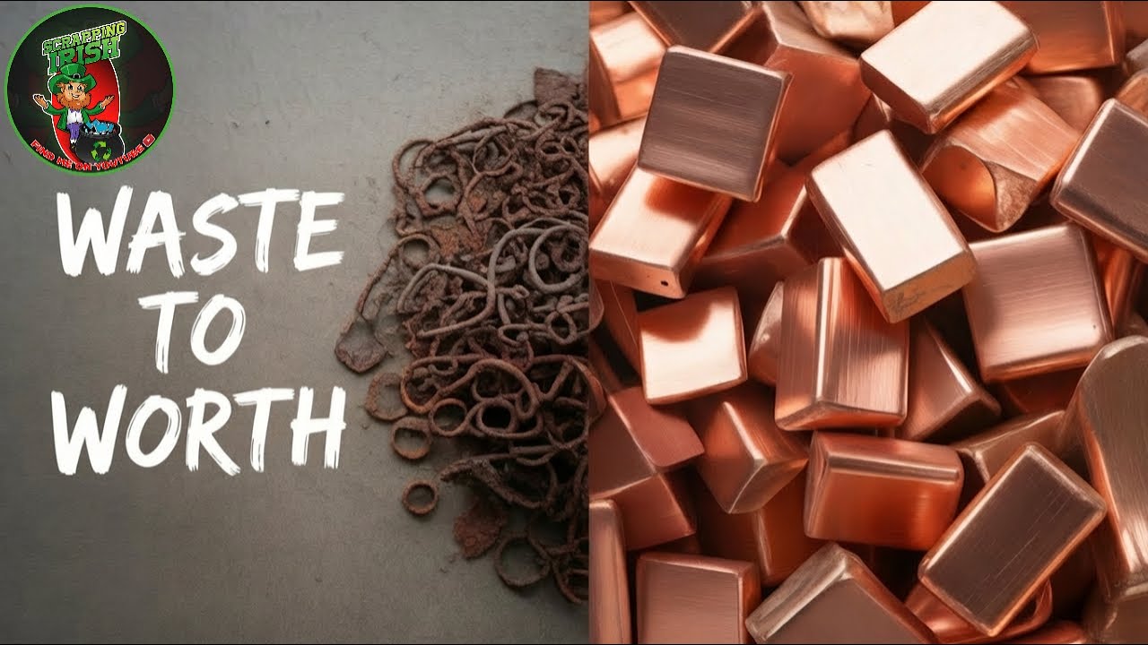 Recovering Copper From Waste Using Iron - How Much We Got - YouTube