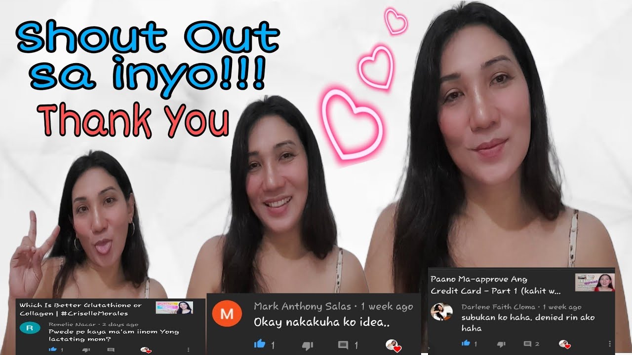 Tanong Mo, Sagot Ko - Shout Out Sa Inyo! | Ciselle Morales - YouTube
