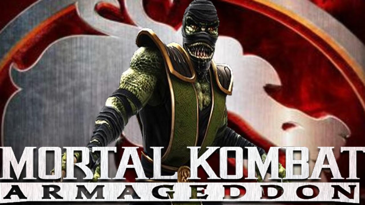 Mortal Kombat Armageddon - Reptile Playthrough - Max Difficulty - YouTube
