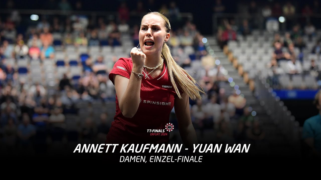 Annett Kaufmann - Yuan Wan | Damen-Finale | Highlights und Interview ...