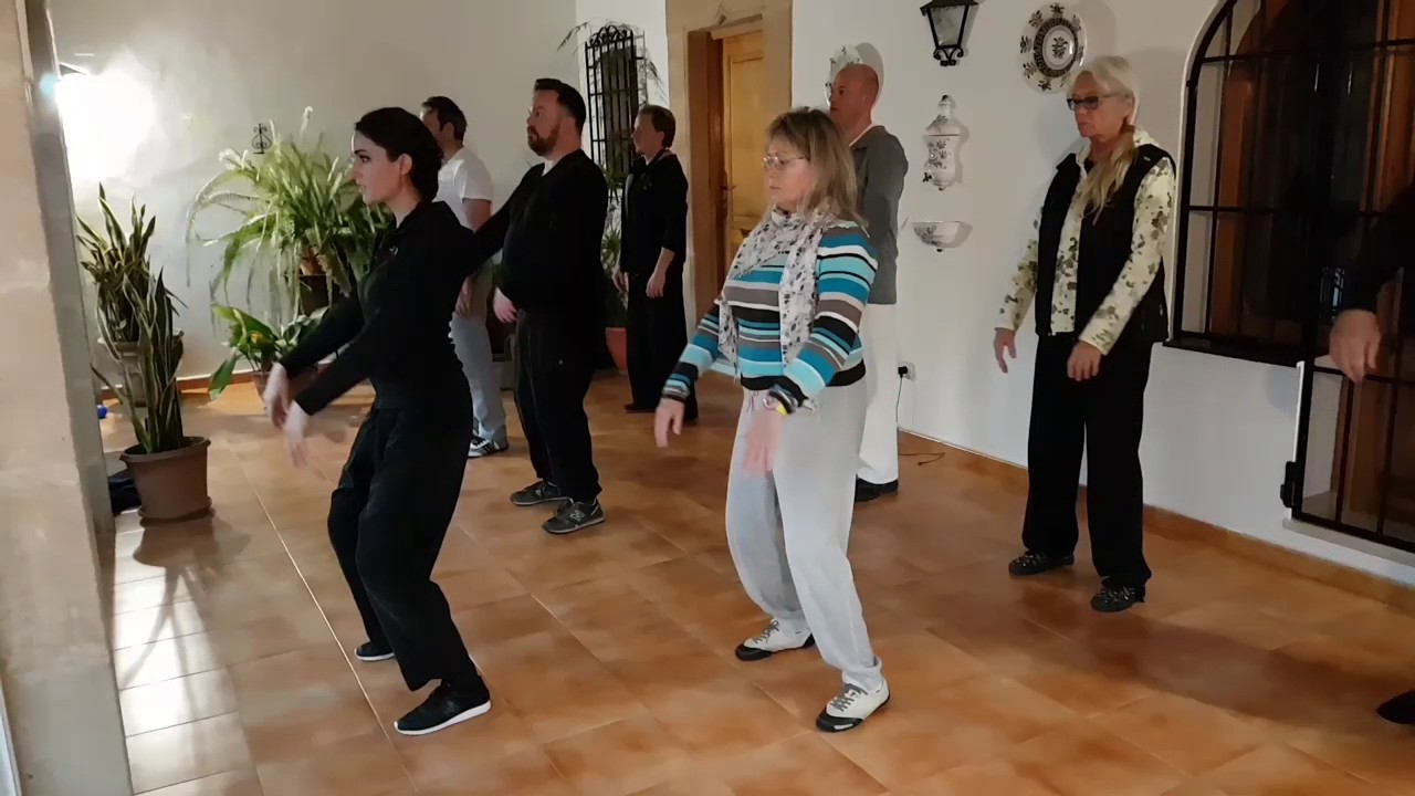 Tai Chi 8 Step Form Learn Tai Chi in Javea Yang Style - YouTube