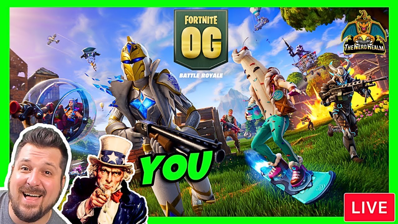 Fortnite OG with YOU Begins! The Old Season is Now New! Let's Squad Up ...