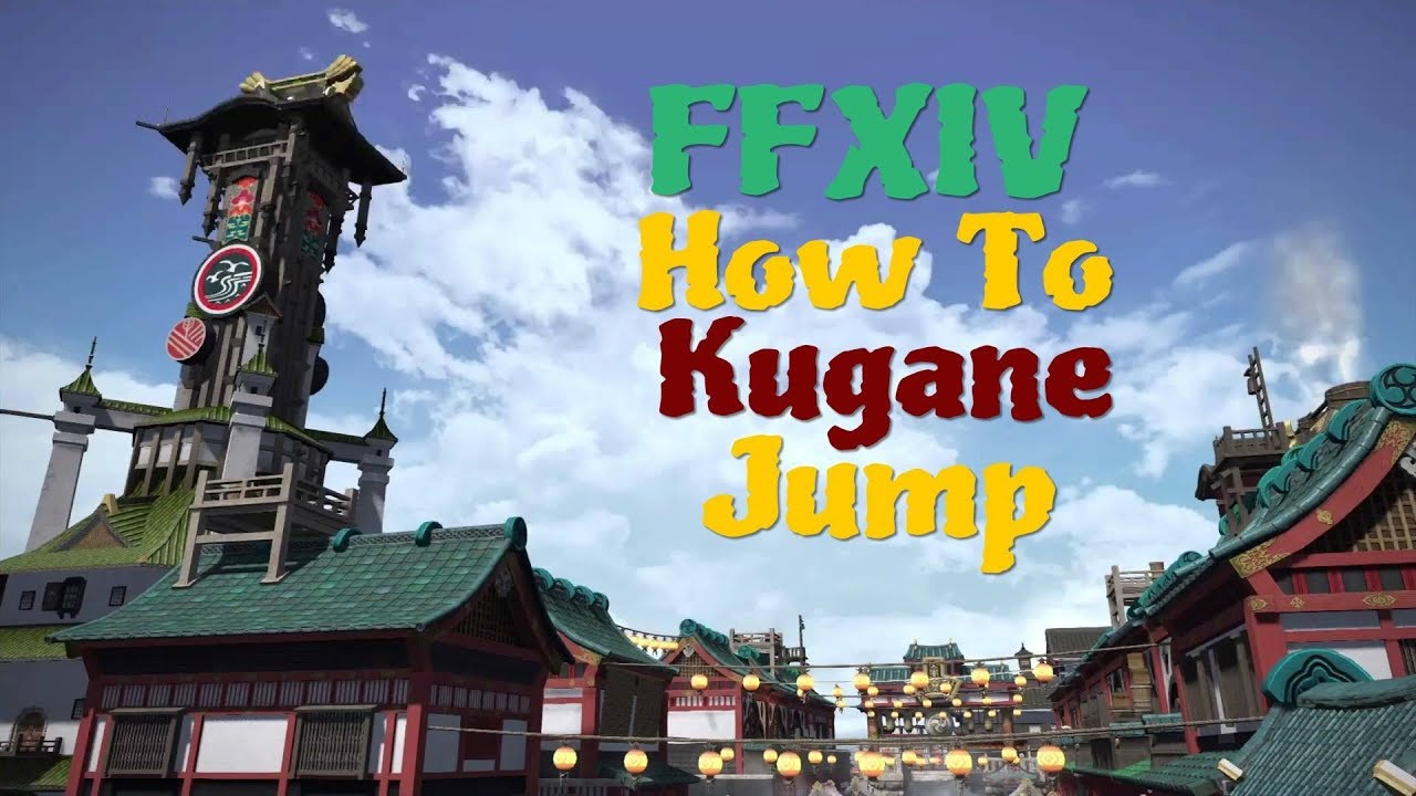 FFXIV How To Do The Kugane Jump Puzzle Like A Pro - YouTube