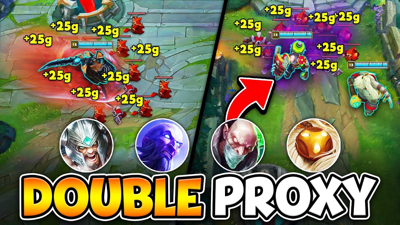 WE PLAYED A DOUBLE PROXY COMP AND FARMED INSIDE THEIR BASE - YouTube