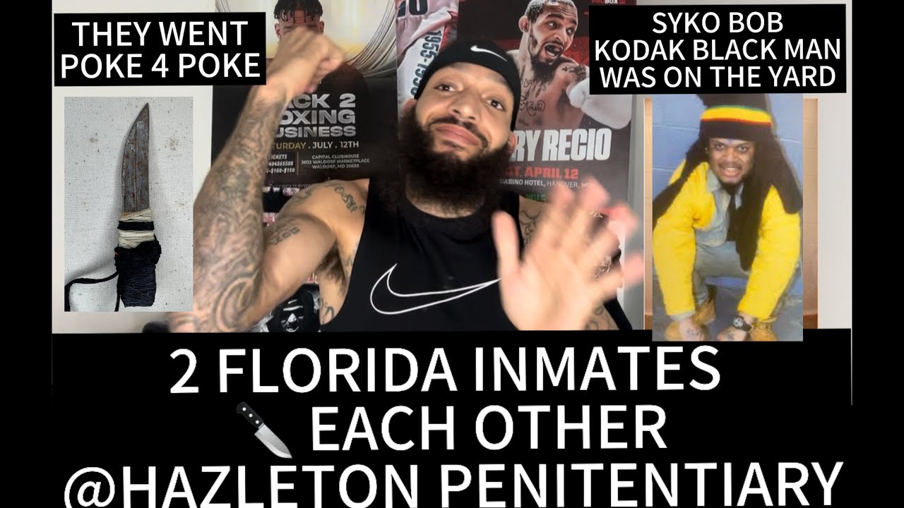 THE 1ST 🔪 FIGHT I SAW IN FEDERAL PRISON | SYKO BOB WAS ON THE YARD ...