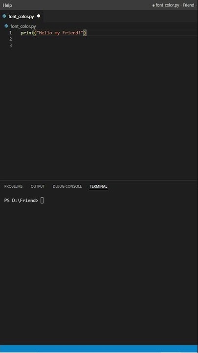 Python 🐍 | Change Text Colour In Python #shorts - Youtube