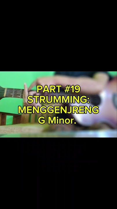#19 TIPS ‼️ MASA SIH BELUM TAU TUTORIAL #strumminggitar #gminor #tutorialchordgitar # ...
