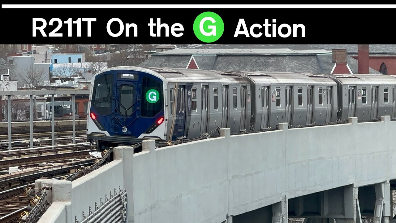 R211T G Train Action 2025 - YouTube