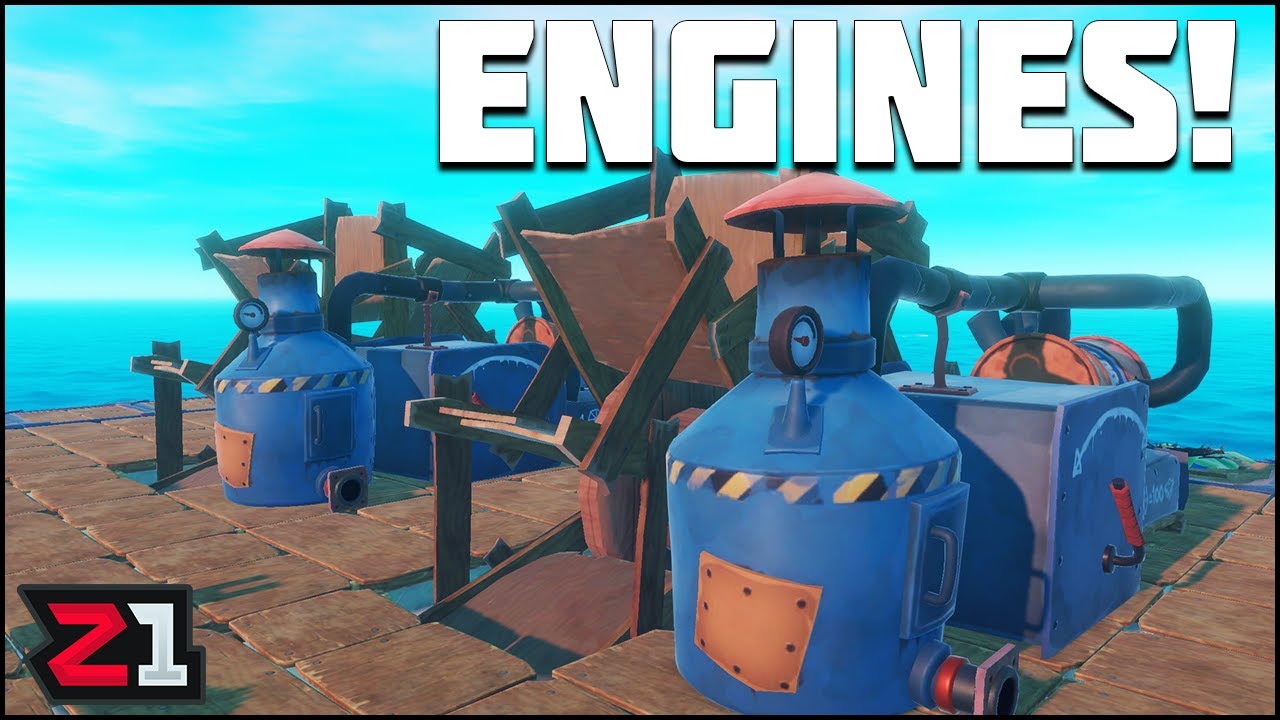 Unlocking Captains Wheel AND Engines ! Raft Final Chapter [E6] - YouTube