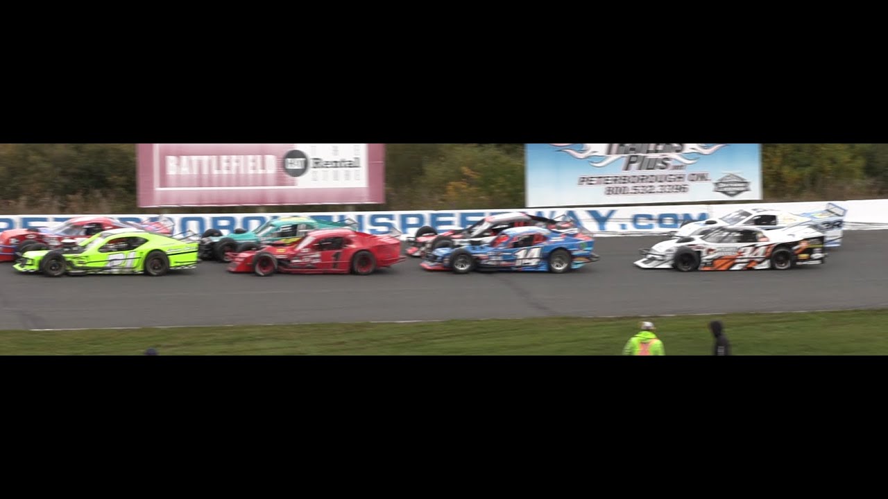 Peterborough Speedway, OSCAAR Modifieds, ACC Oct. 9, 2022 - YouTube