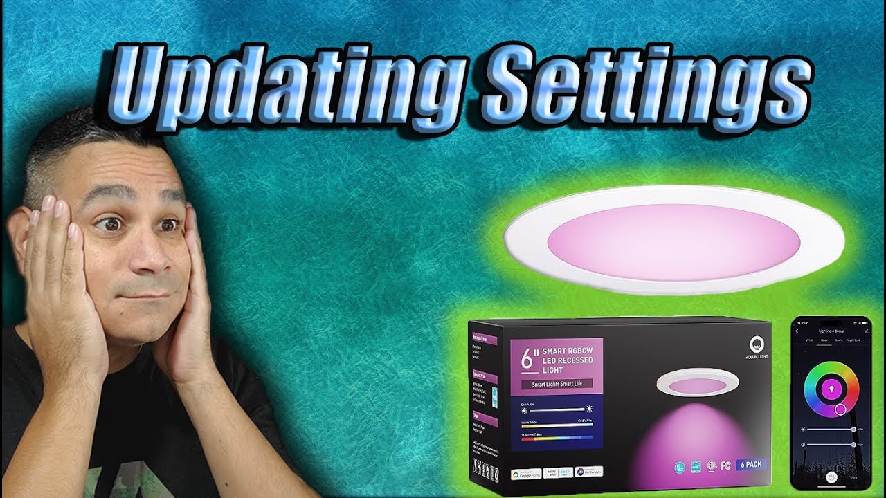 How To Update Rolling Light RGB Recessed Ceiling Lighting - YouTube