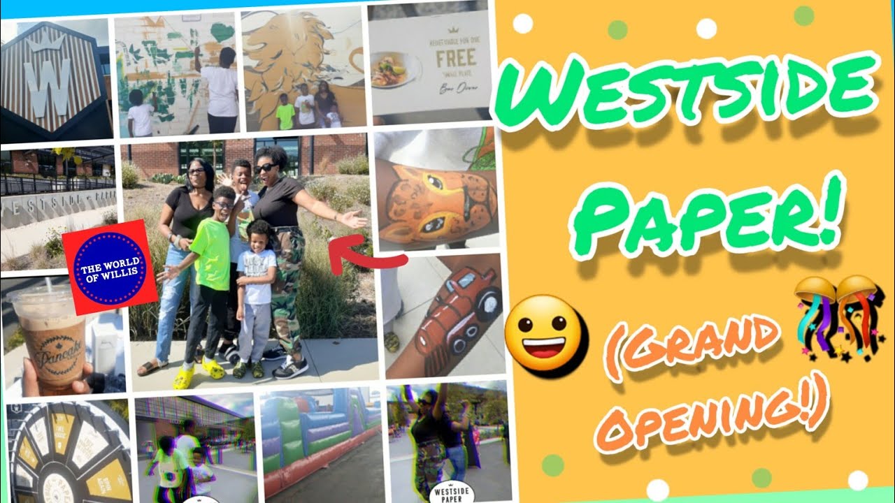 Westside Paper!😀 | Grand Opening!🎊 | Pancake Social, King of Pops ...