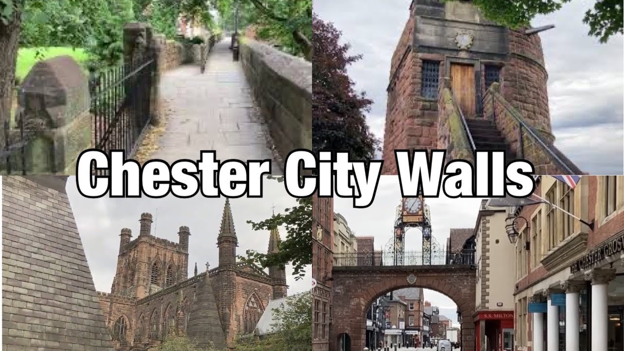 Chester Walls Complete Walking Tour - YouTube