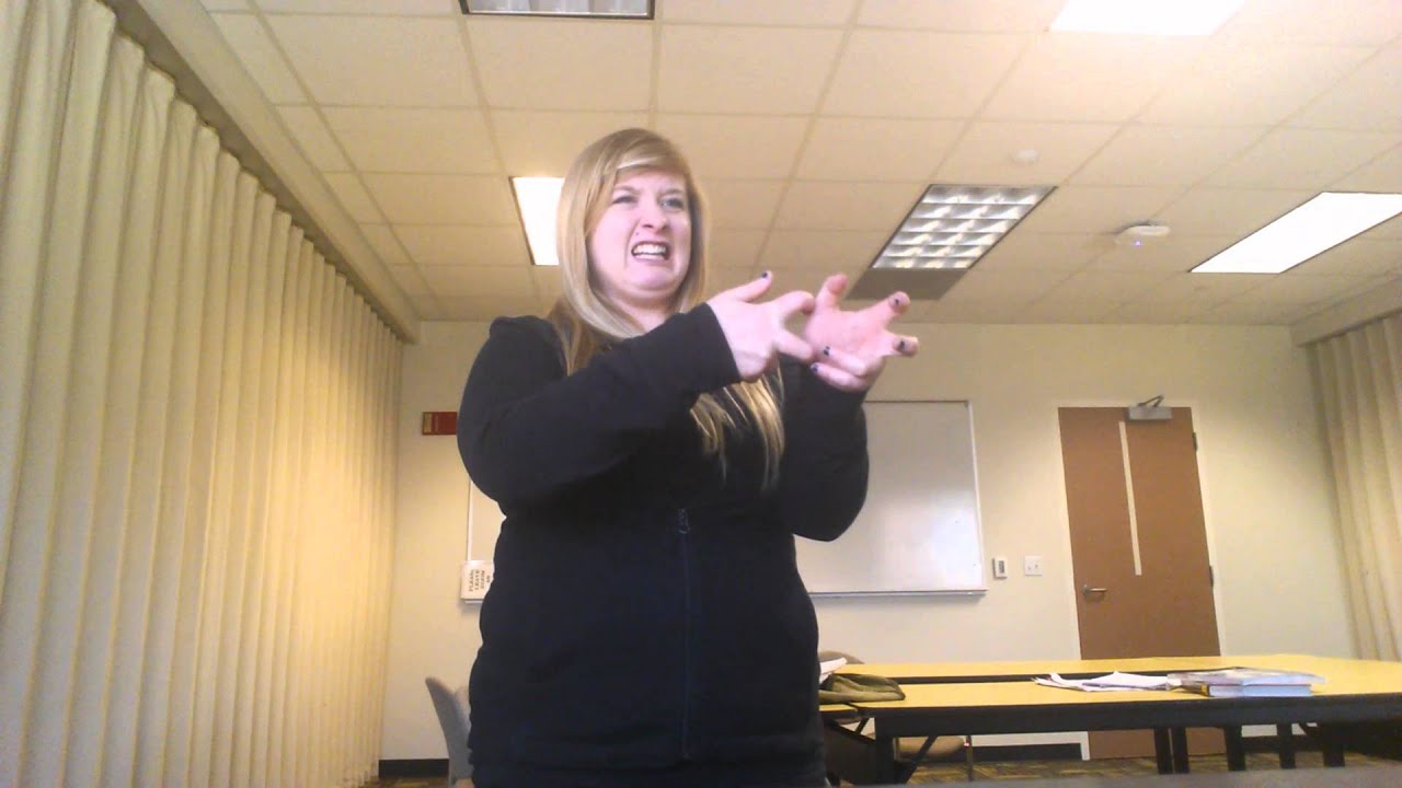 ASL Extra Credit Expressive - YouTube