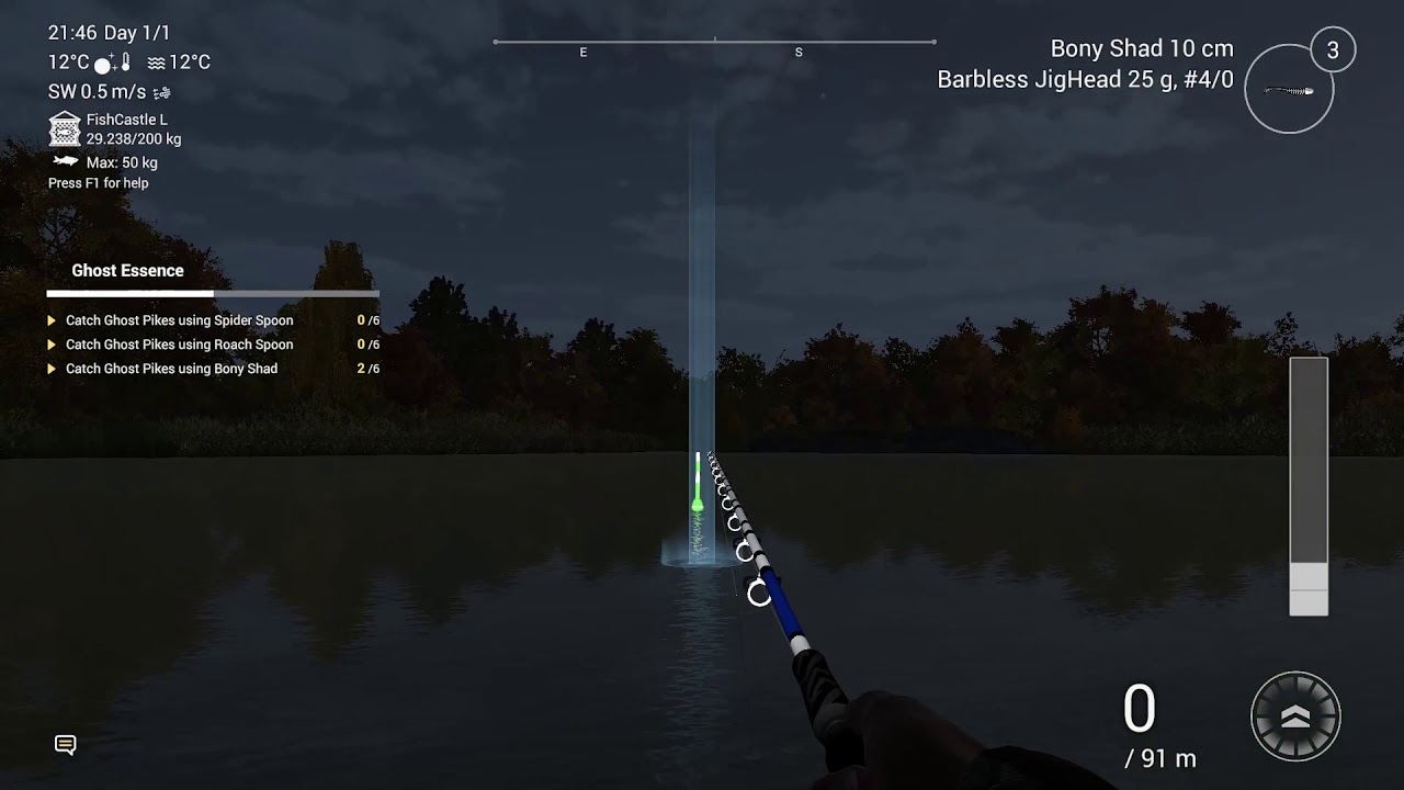 Fishing Planet Halloween Ghost Pike every Lure - YouTube