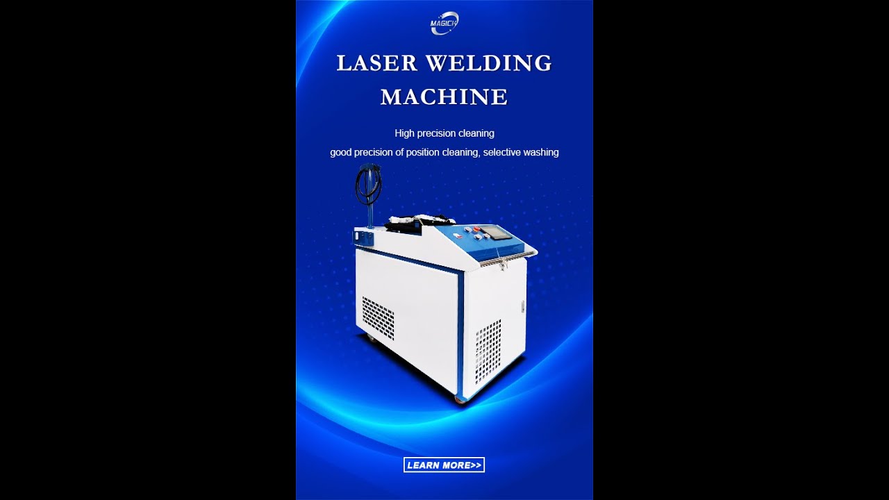 MAGICK Three-in-one welding machine test video - YouTube