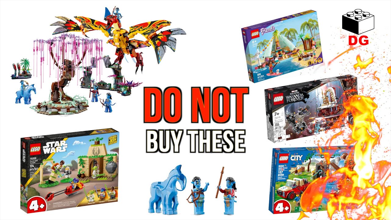 5 TERRIBLE Lego Sets Even at 50% Off (LEGO Investing Review) - YouTube