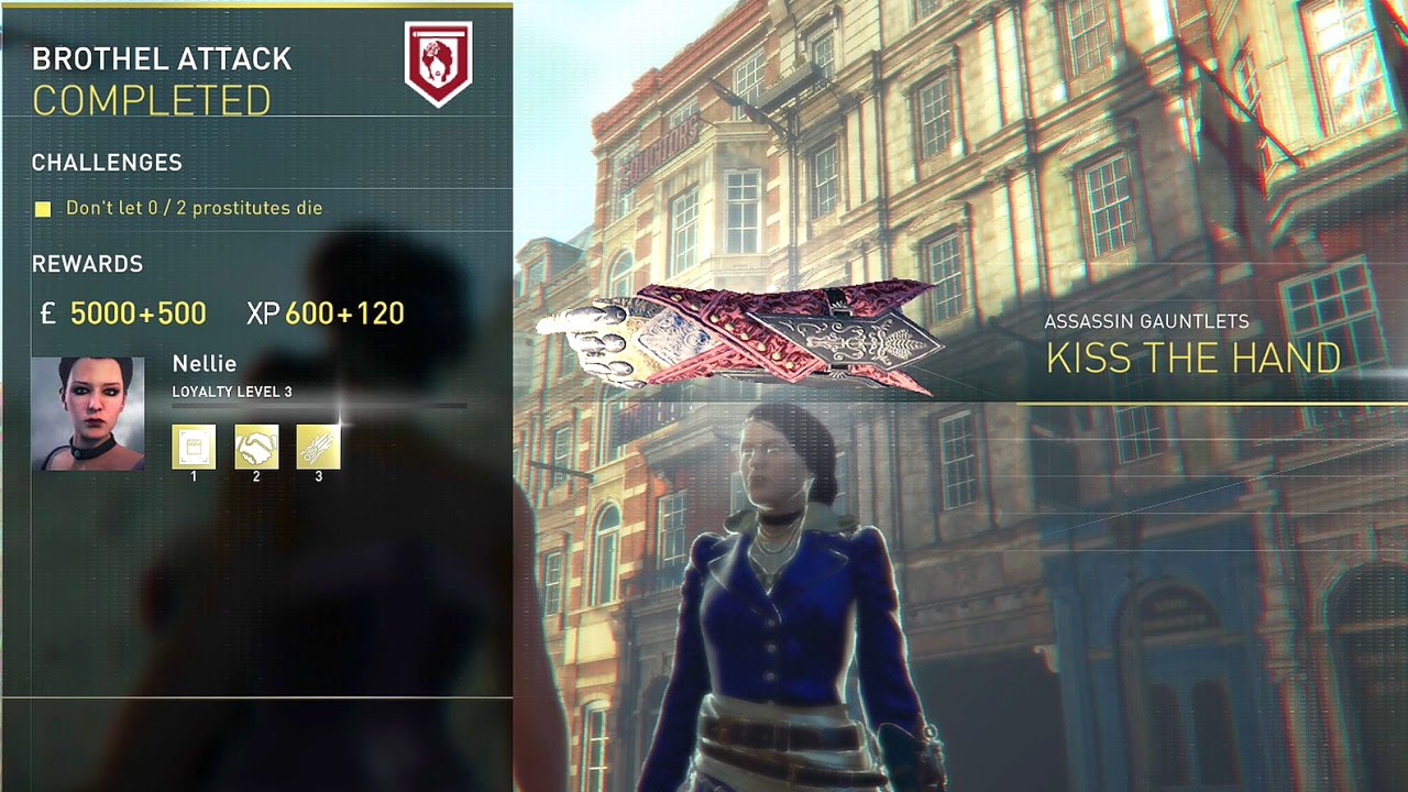 Brothel Attack 100% sync Jack the Ripper DLC AC Syndicate - YouTube