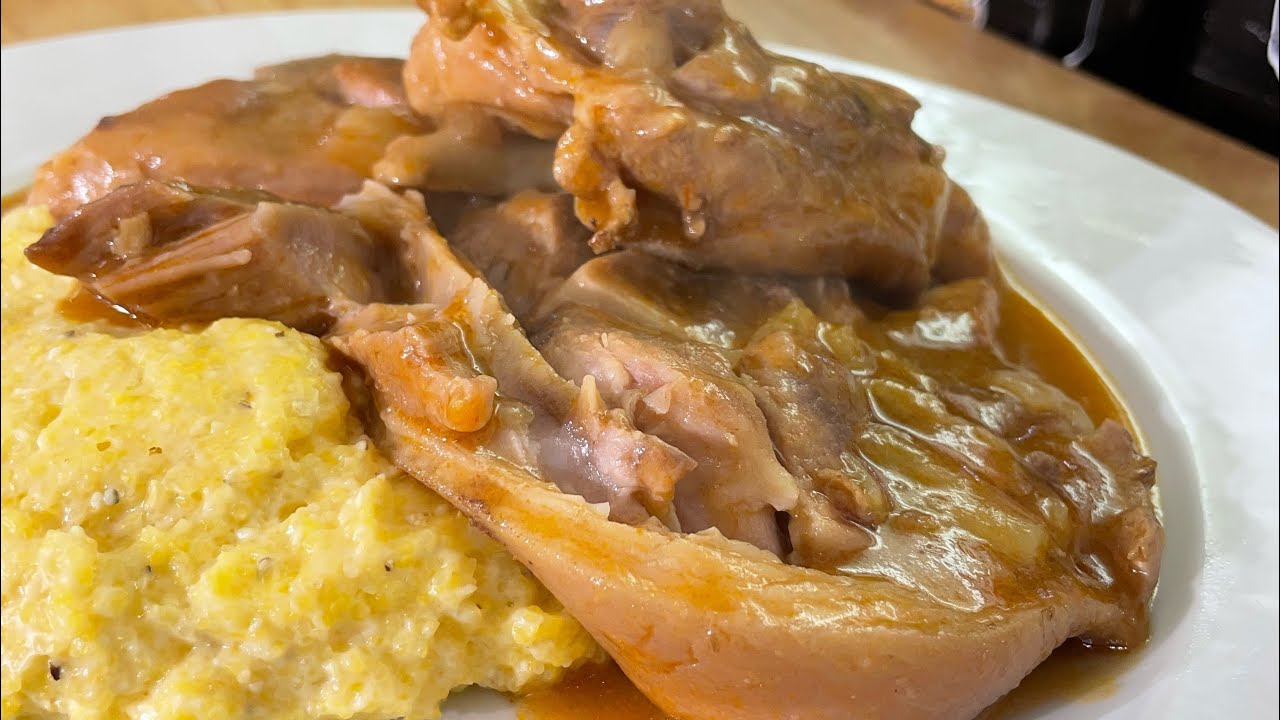 A VERY DELICIOUS PORK RECIPE/OLD SCHOOL SLOW BRAISED PORK LEG/OLD ...