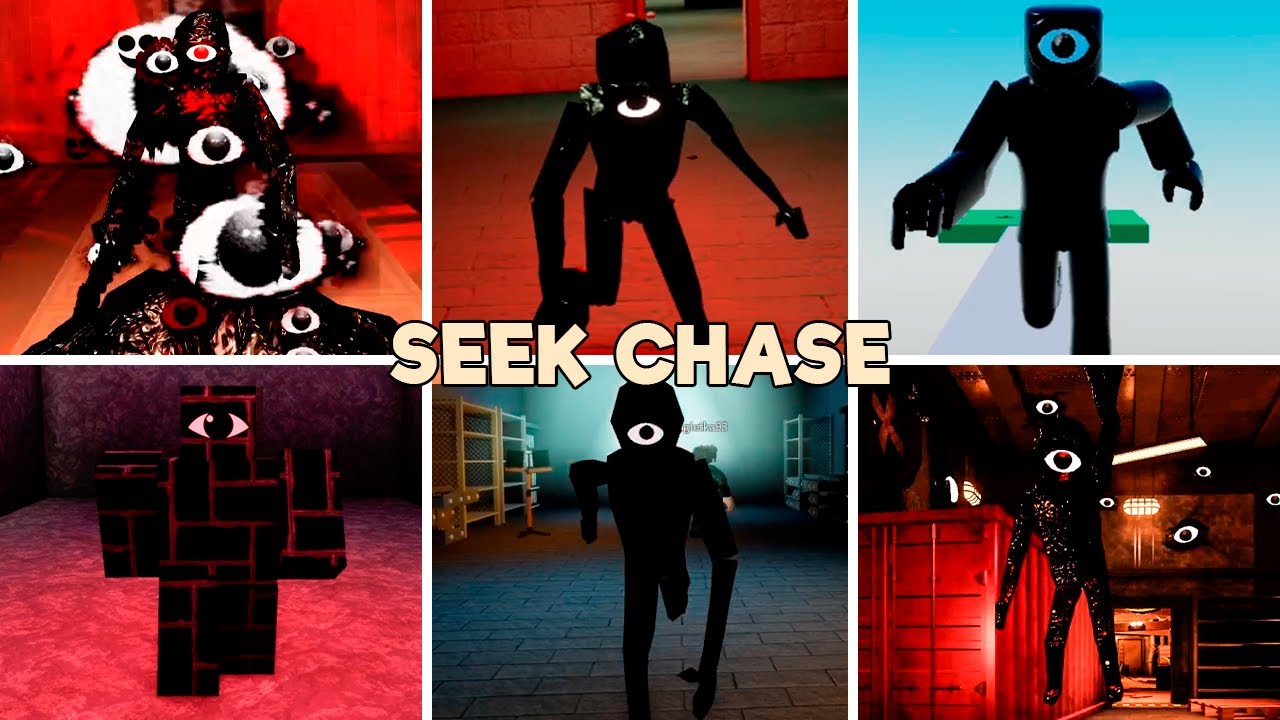 DOORS Seek Chase VS 32 Different Seek Chases | ROBLOX - YouTube