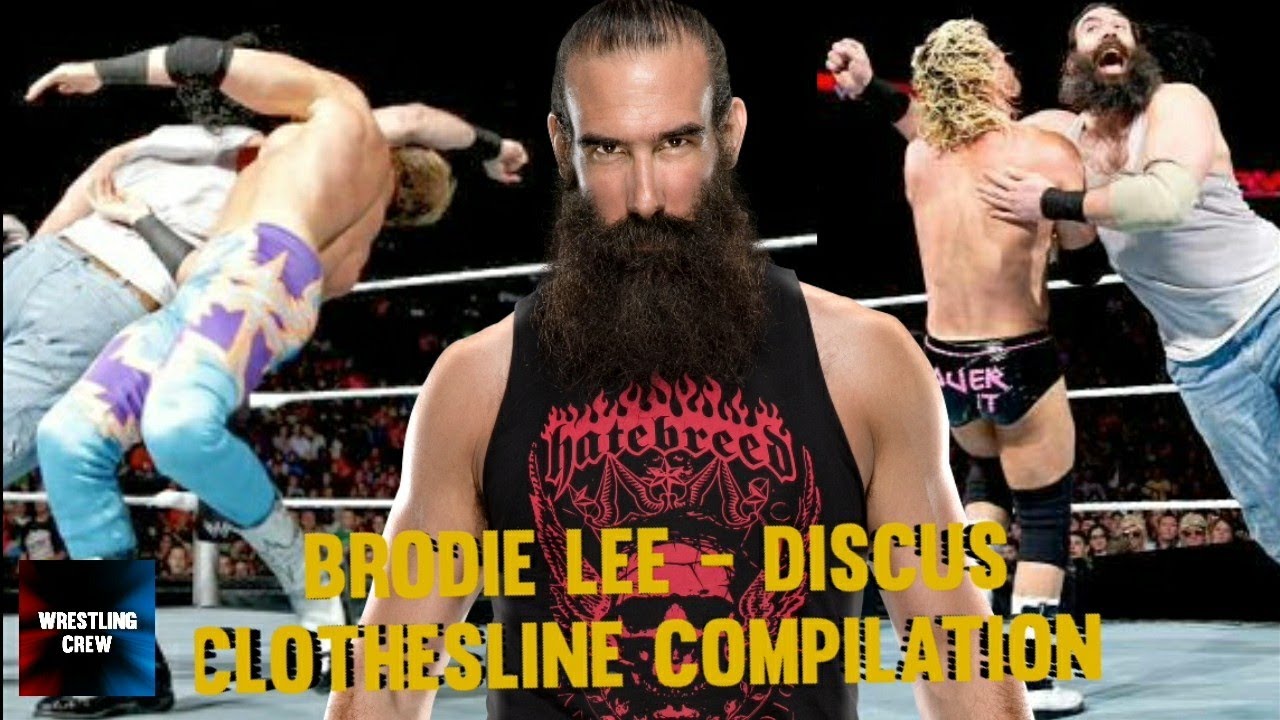 Brodie Lee/Luke Harper - Discus Clothesline Compilation - YouTube